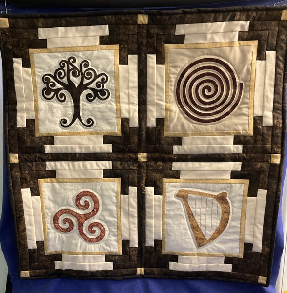 Wall quilt - Celtic Symbols – We Keep You In Stitches